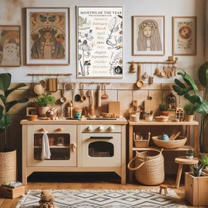 NATURE INSPIRED Educational Poster Pack Nature School Homeschool ...