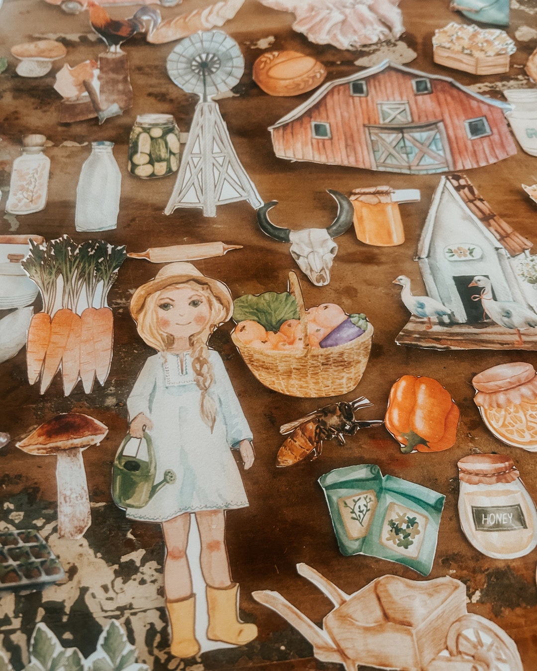 DIY STICKER or Small World Play - Homesteading & Sustainable Living ...