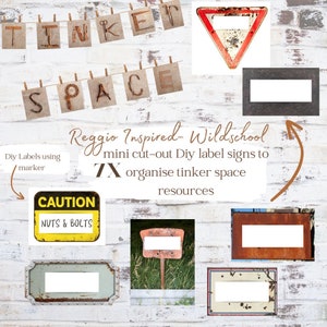 Tinker Space Decor Pack | Maker Space | Reggio Inspired | Classroom ...