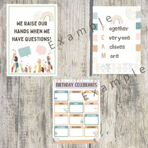 MRR/PLR - 10pack Classroom Poster - Commercial Use - Etsy