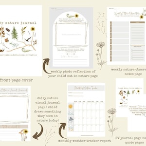 My Nature Journal - Etsy