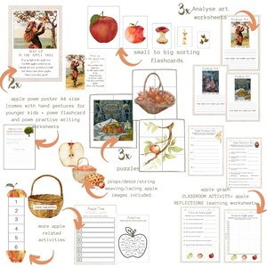 Apple Unit Study - Charlotte Mason - Nature Study - Etsy