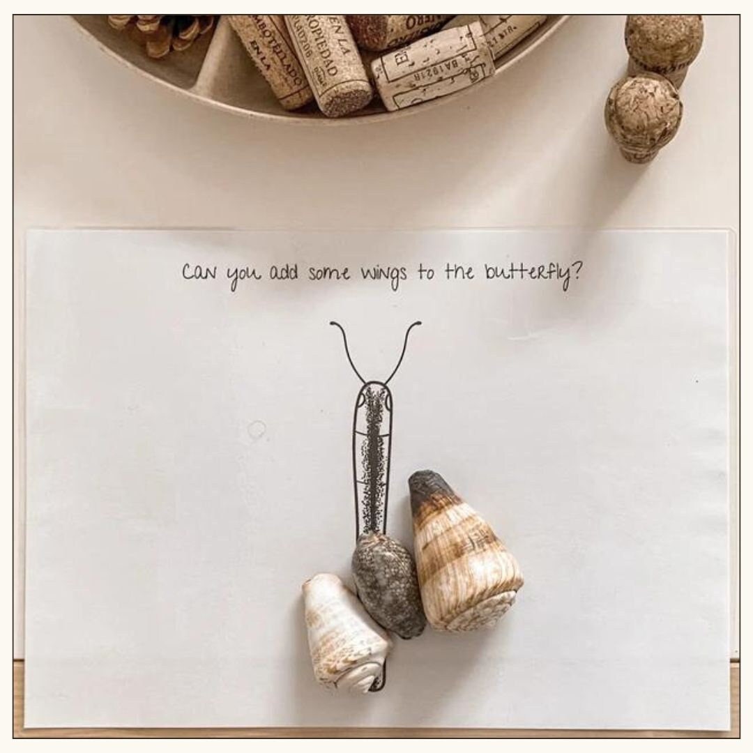 14 Nature Invitation PROVOCATION MATS | Reggio Inspired | Playdough ...