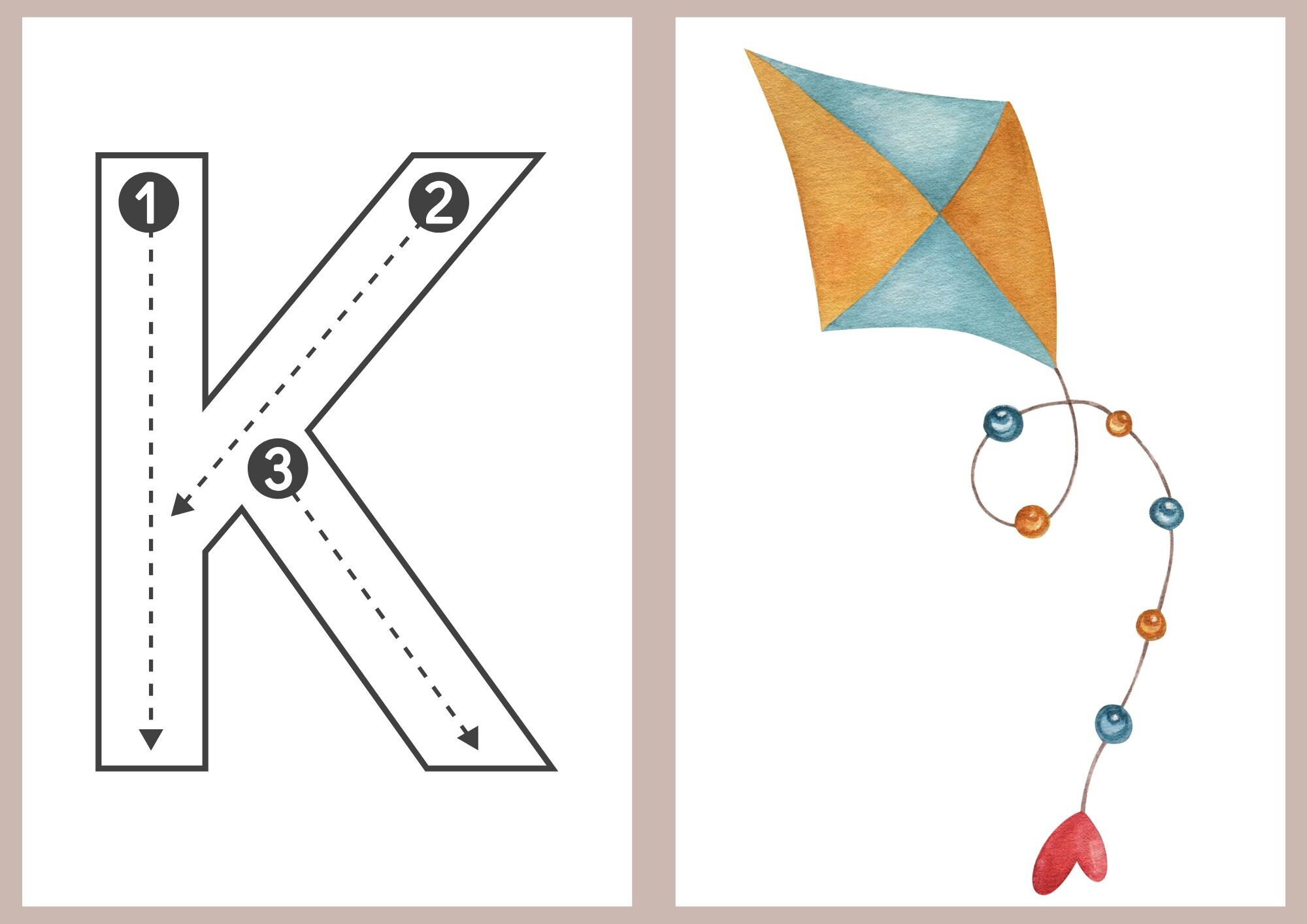 Watercolour A -Z Flash Cards | CLASSROOM WALL POSTER| Alphabet Teaching ...