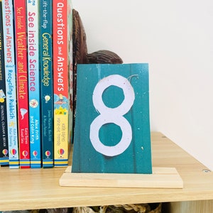 Reggio Emilia Inspired 1-20 Numbers Found in Streets Learning FLASHCARD ...