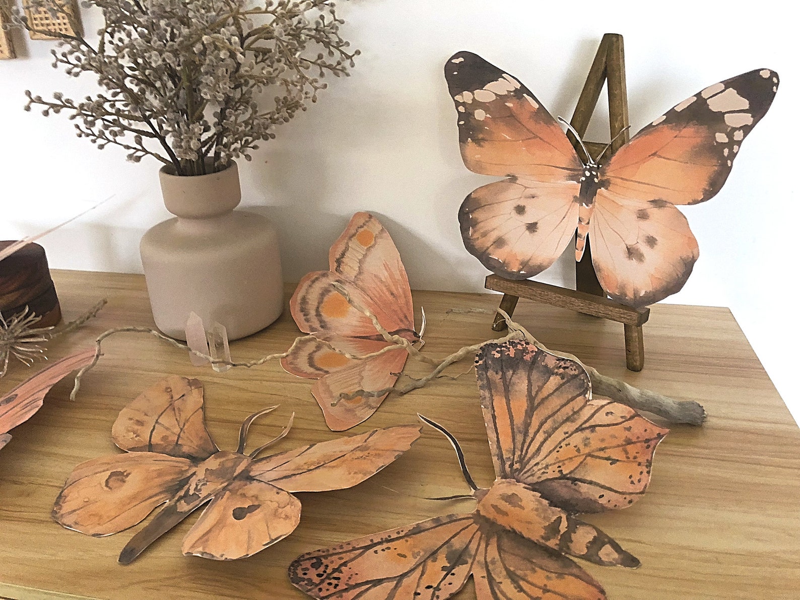 6x Jumbo Moth & Butterfly Props | Add Ons to Your Butterfly or Moth ...