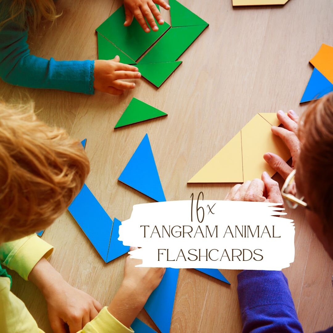Buy Tangram Flashcards Hands on Geometry Morning Basket Online in India ...