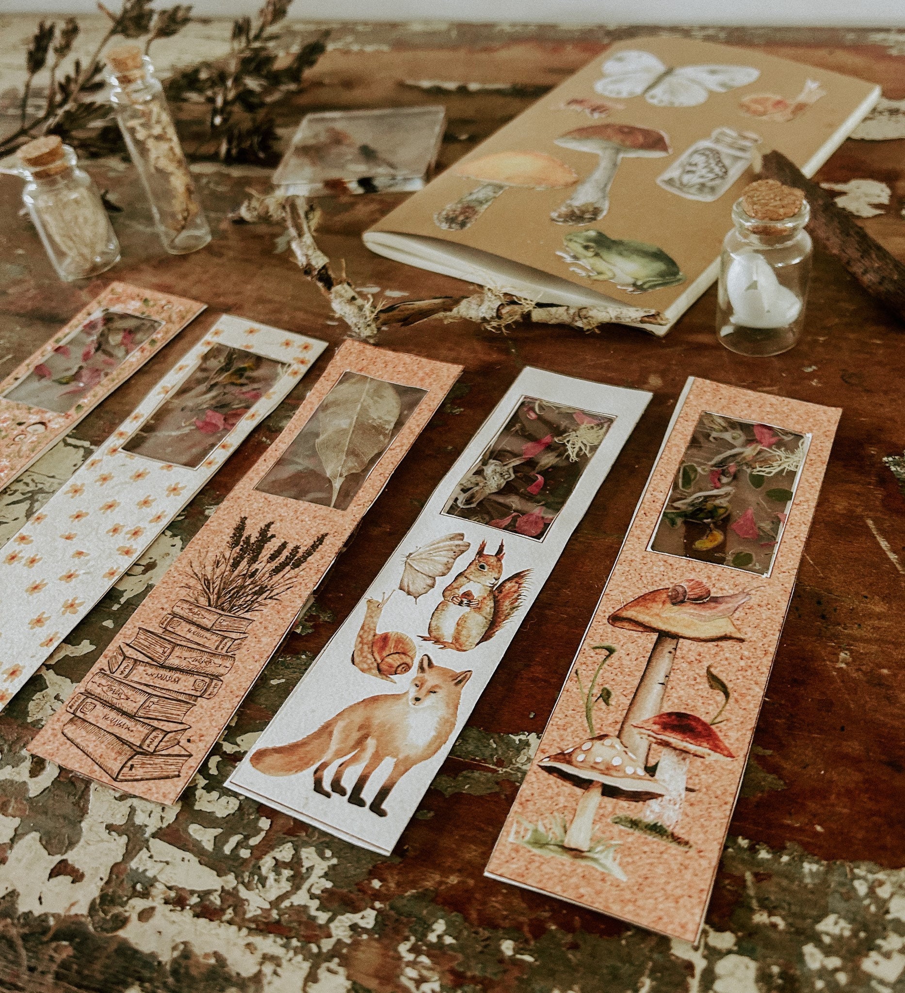 DIY Nature Inspired BOOKMARKS - Etsy Australia
