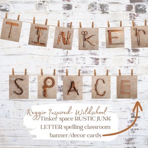 Tinker Space Decor Pack | Maker Space | Reggio Inspired | Classroom ...