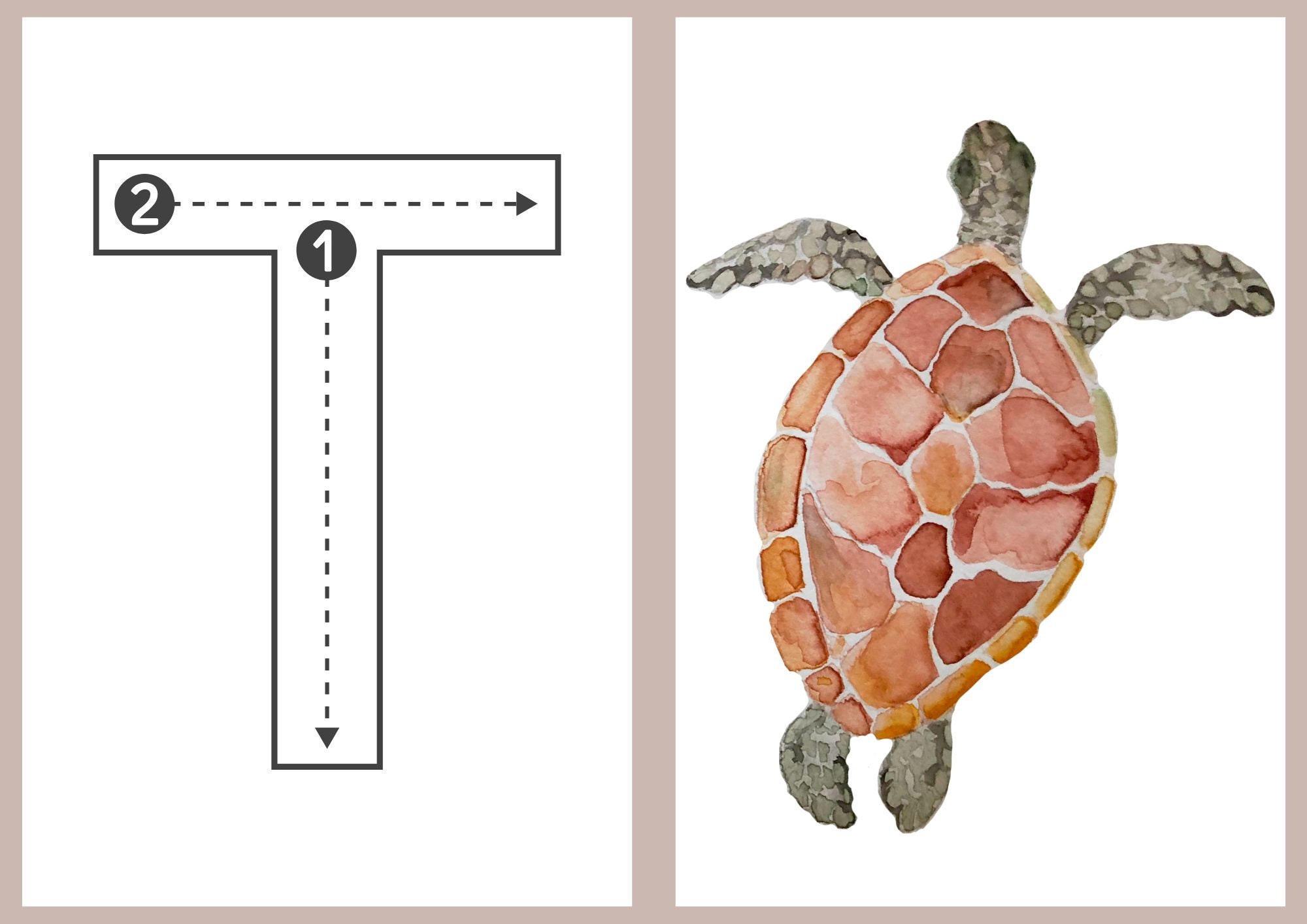 Watercolour A -Z Flash Cards | CLASSROOM WALL POSTER| Alphabet Teaching ...