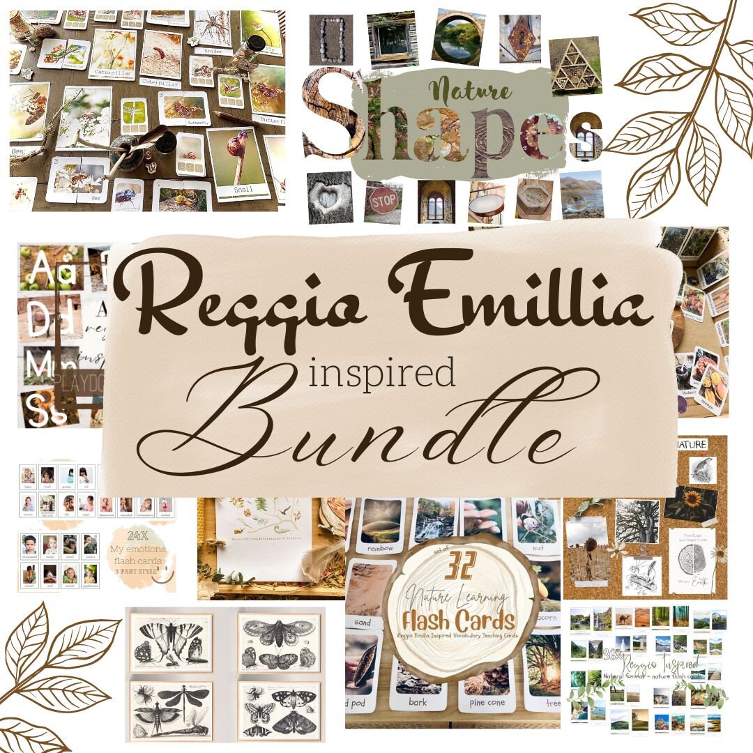 Reggio Inspired MEGA BUNDLE - Nature Classroom / Homeschool Starter ...