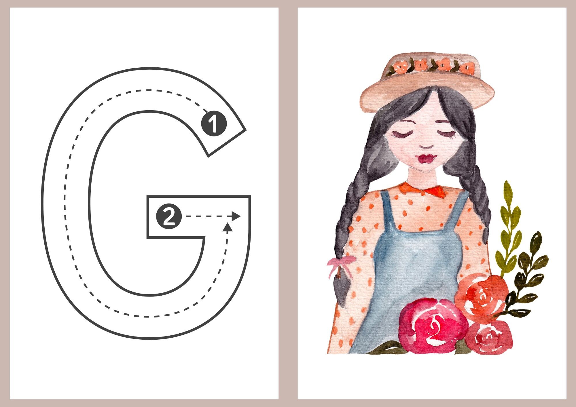 Watercolour A -Z Flash Cards | CLASSROOM WALL POSTER| Alphabet Teaching ...