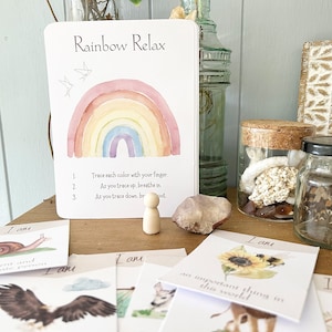 Kids Affirmation Flash Card Pack | NATURE INSPIRED - Etsy Australia