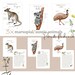 3x Australian Animal Anatomy Posters Flashcard - Etsy