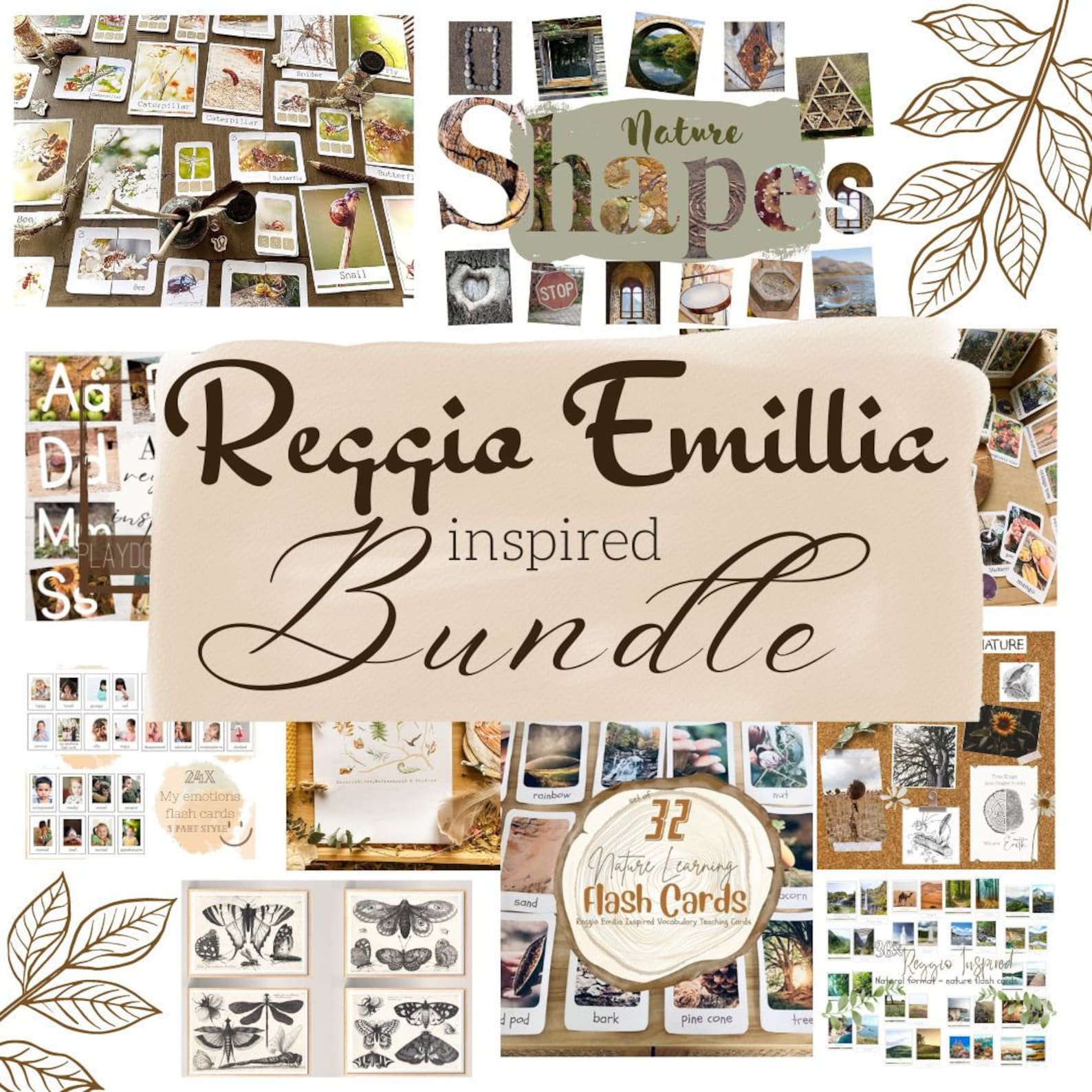Bundle of Bundles - A Nature Inspired Educational Bundle, Reggio ...