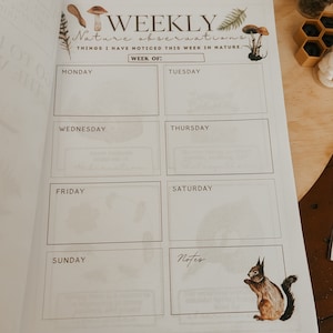 SPRING Study and Journal Pack- 50 Pages- Nature Inspired - Etsy Canada