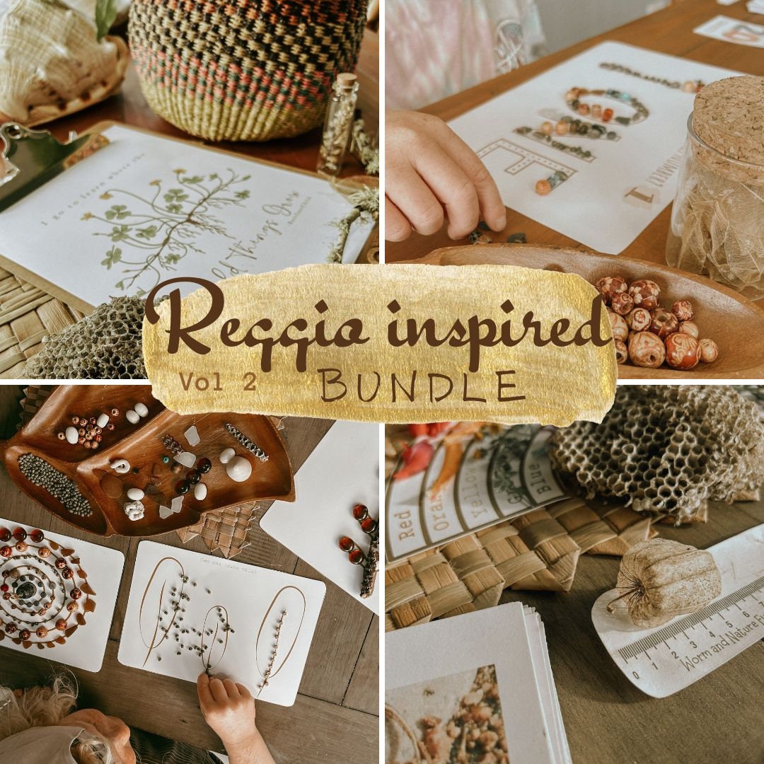 Reggio Inspired Mega Bundle VOL2 | Nature Classroom|14 Sets - Etsy