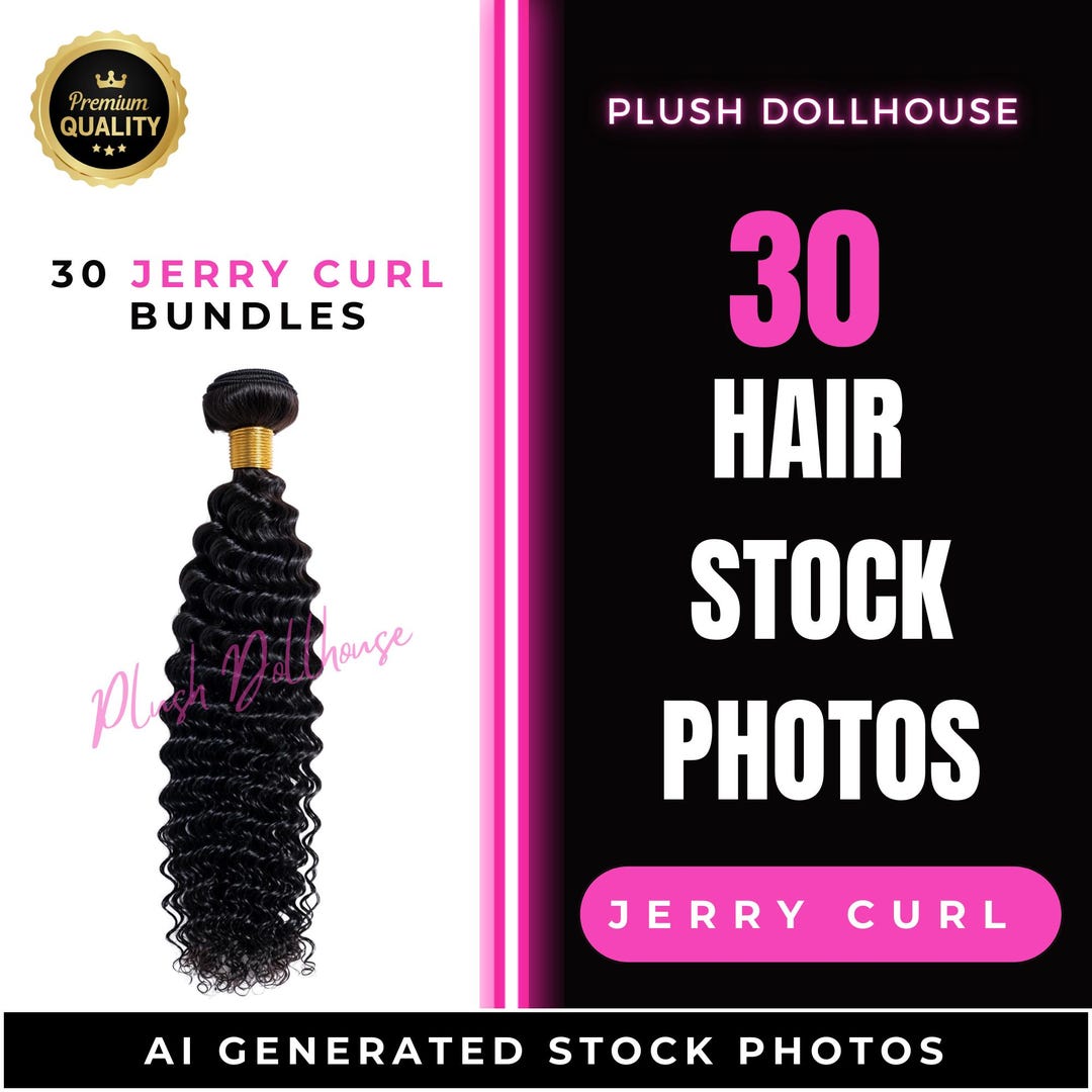 30 Premium Stock Photos of *jerry Curl* Textured Human Hair Bundles ...