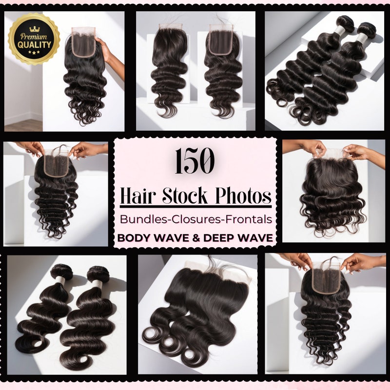 Deep Wave Hair Bundles - Etsy