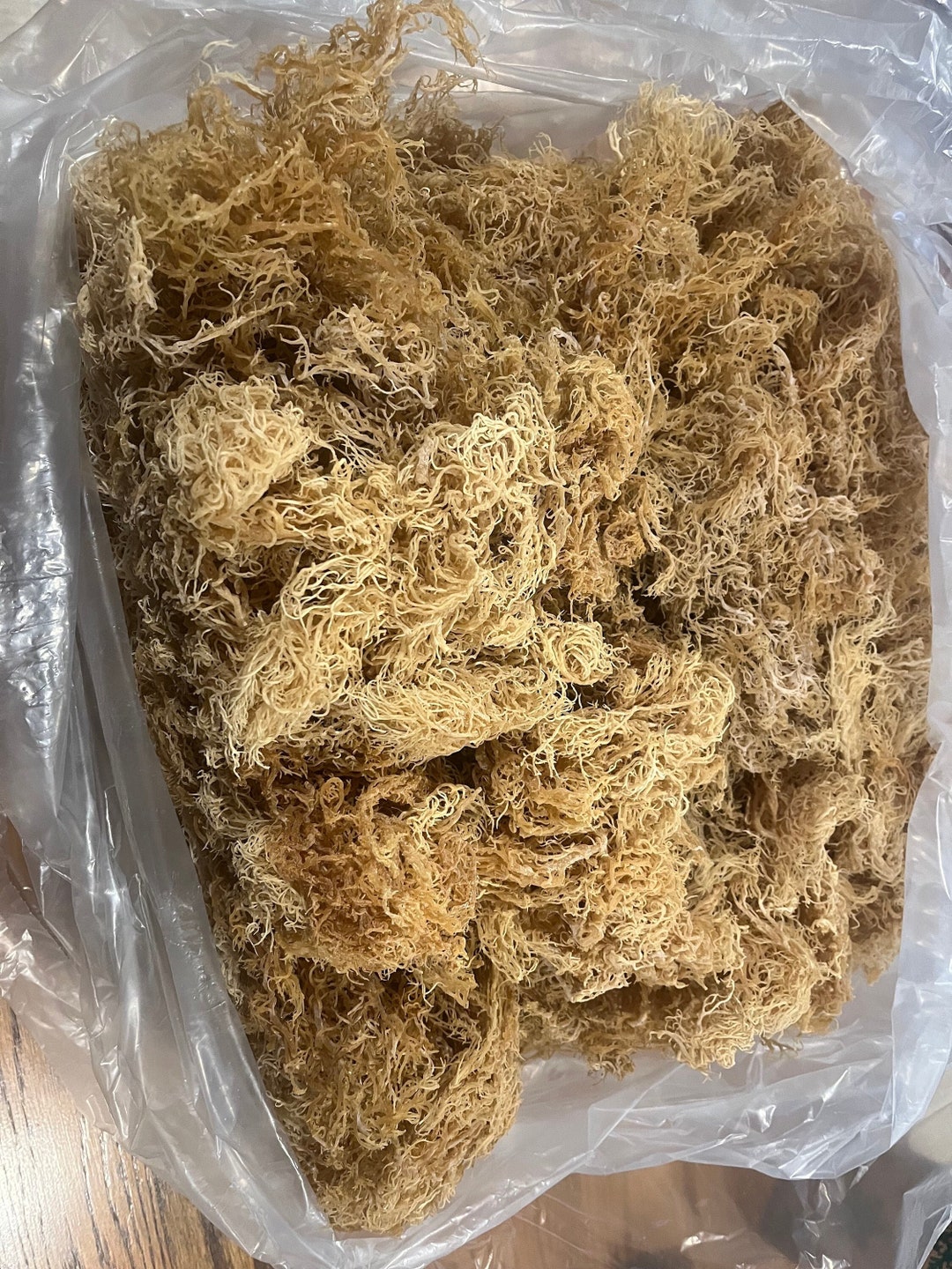 Organic Wildcrafted Raw Sea Moss Gold sourced From St. Lucia Bulk ...