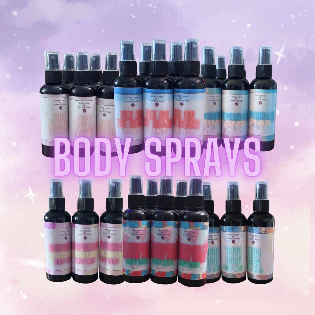 Body Spray Body Mist 100ml Strong Scented - Etsy UK