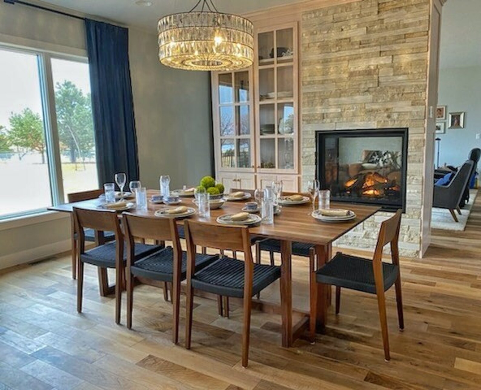 Andreen Dining Table Walnut Curly Maple - Etsy
