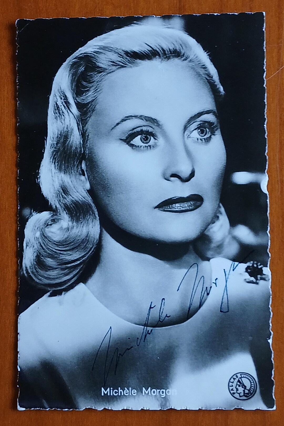 Michèle Morgan, Marked Eyes, Signed Autographed 6x4 Photocard - Etsy