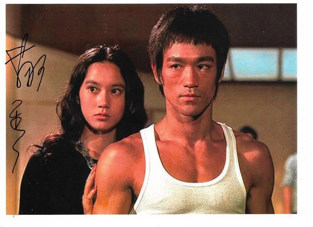 Nora Miao, Chen Ching Hua in the Way of the Dragon With Bruce Lee, Signed Autograph Photo, 8 X 6 ...