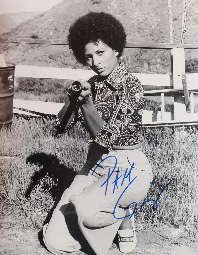 Pam Grier, Coffy, Signed Autographed Photo 10x8 - Etsy