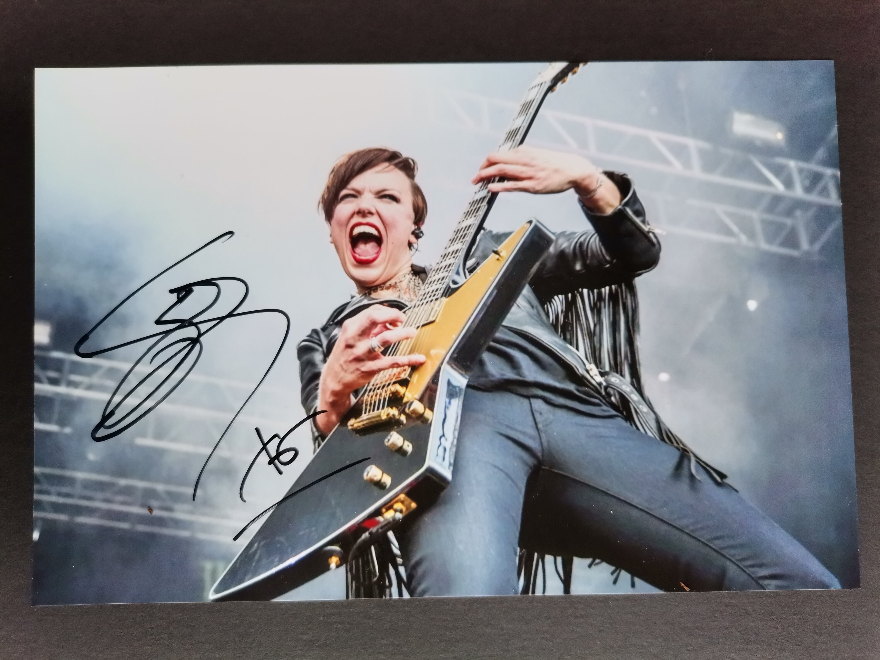 Lizzie Hale, Halestorm, Rock Music, Signed Autographed 6x4 Photo - Etsy