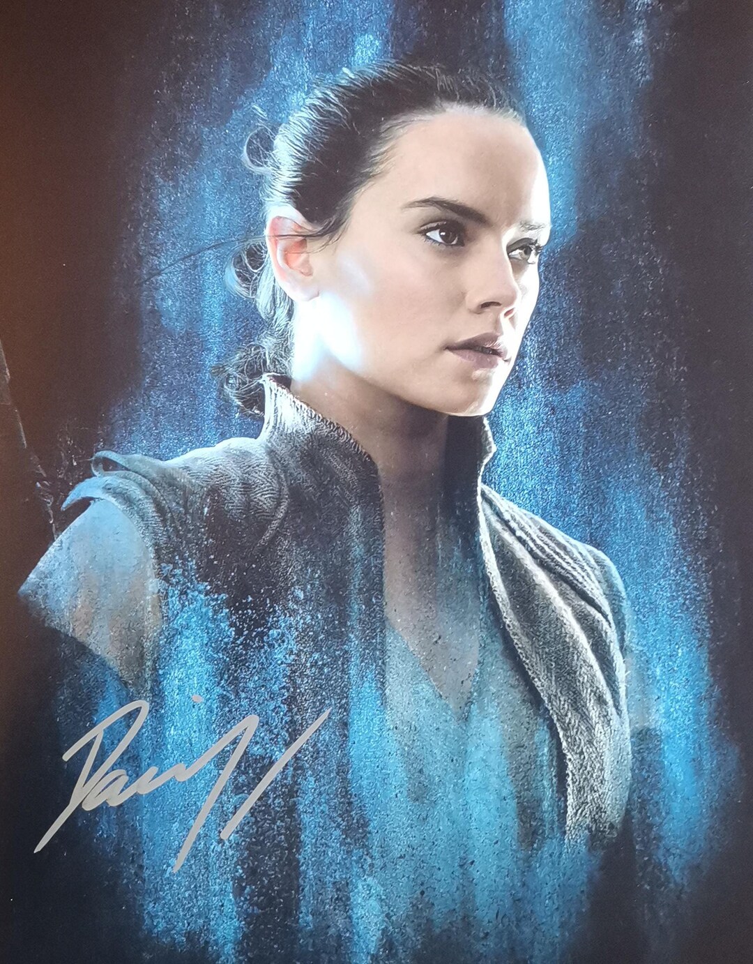 Daisy Ridley, Rey, the Force Awakens, Signed Autographed Photo 10x8 - Etsy