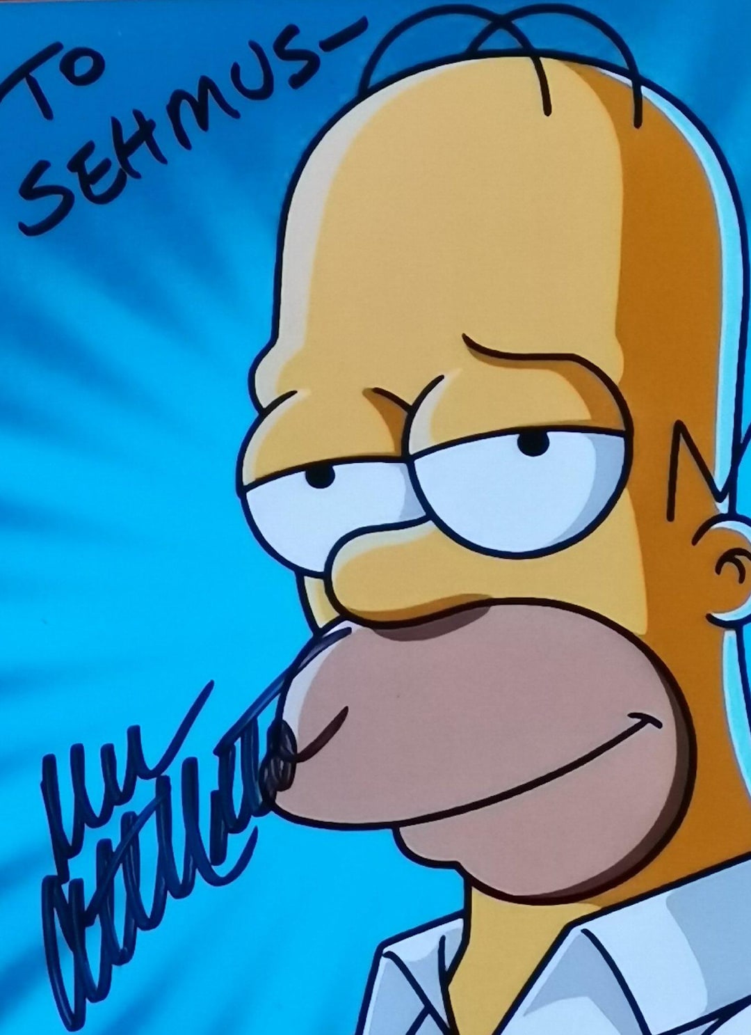 Dan Castellaneta, Homer Simpsons, Signed Autographed 6x4 Photo - Etsy