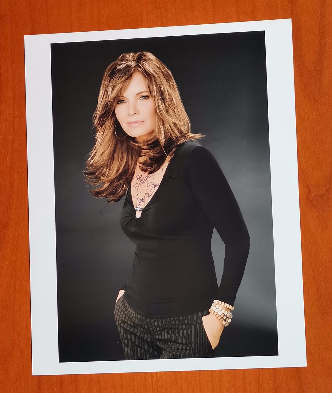 Jaclyn Smith, Charlie's Angels, Signed Autographed 10x8 Photo - Etsy