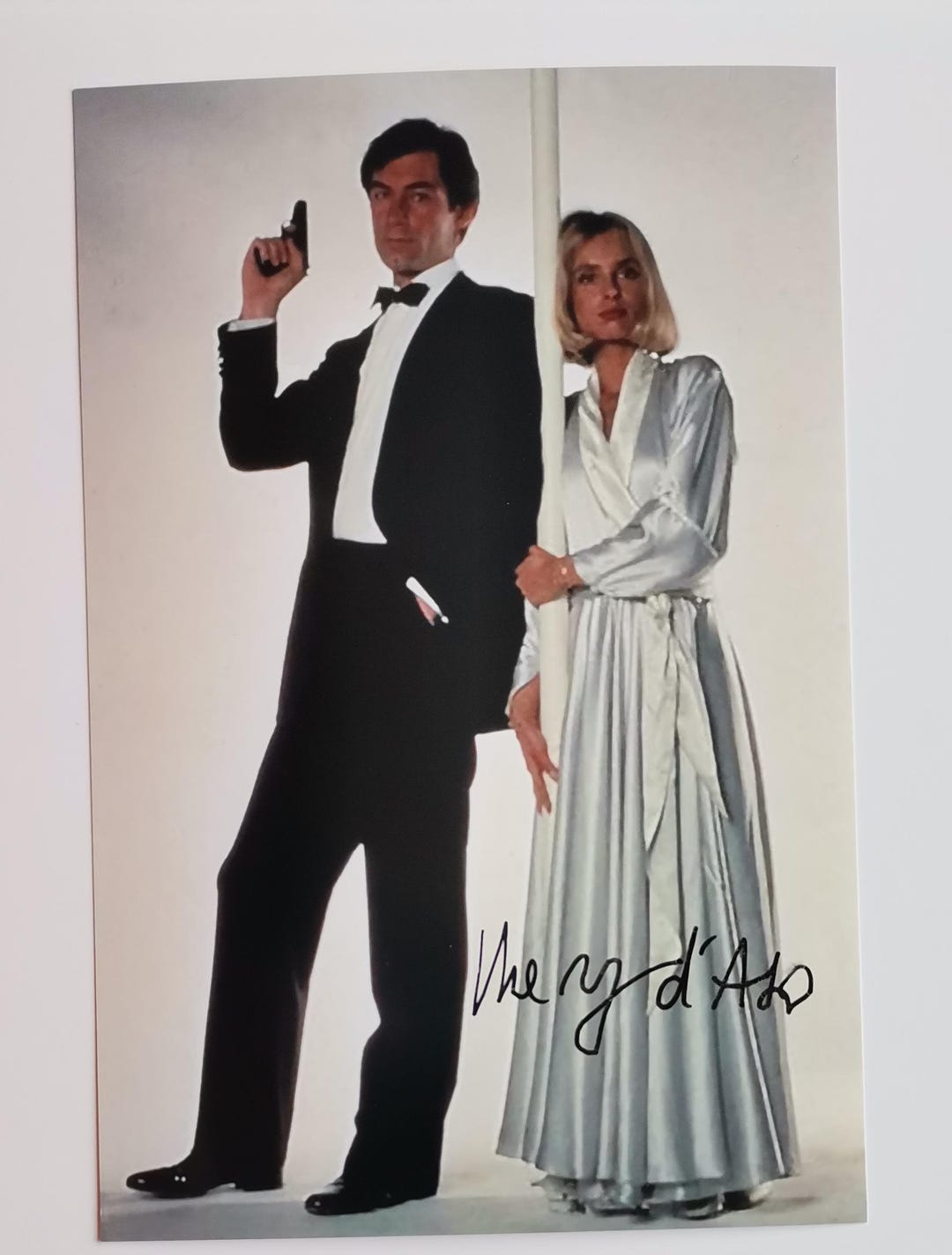 Maryam D'abo, 007 Bond Movie the Living Daylights, Signed Autographed ...
