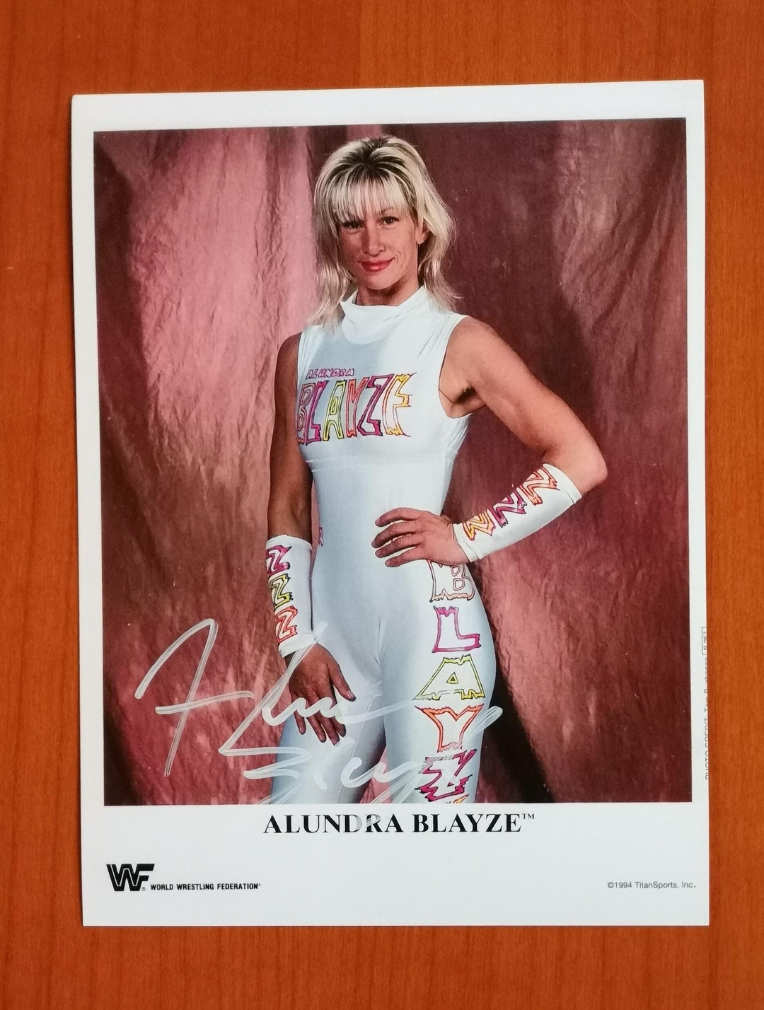 Madusa, Alundra Blayze, WWE, Wrestler, Signed Autographed 8x6 Photo - Etsy