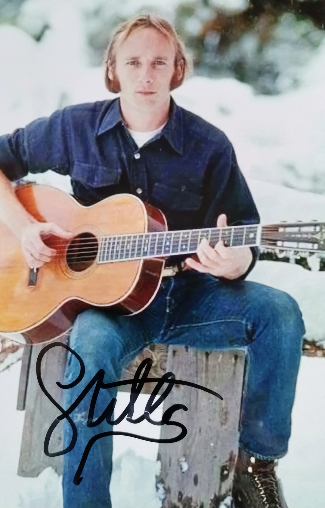 Stephen Stills, Singer, Signed Autographed 6x4 Photo - Etsy Australia