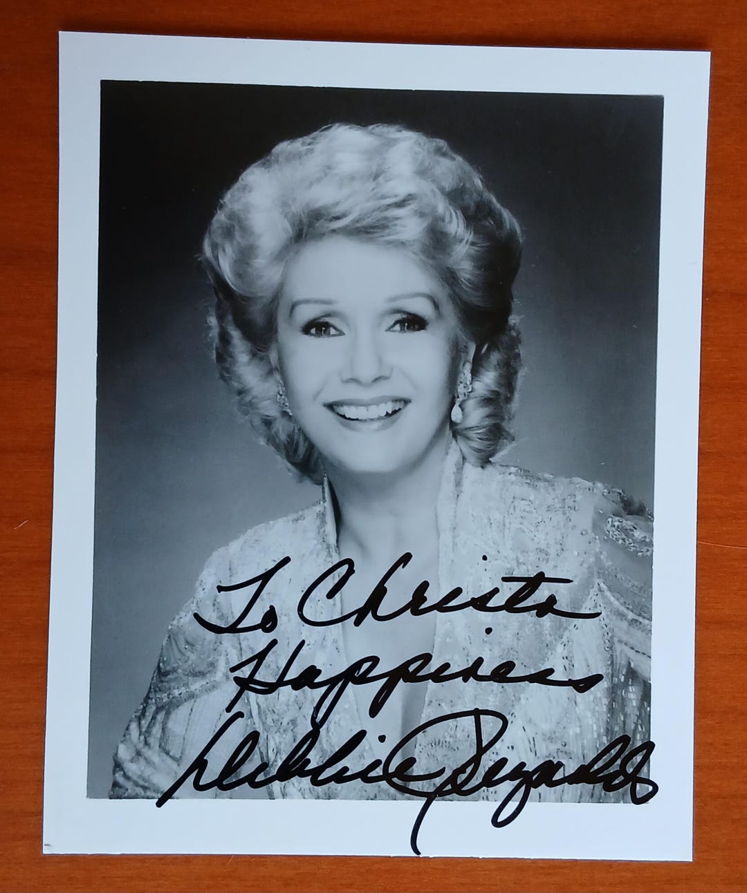 Debbie Reynolds, the Unsinkable Molly Brown, Signed Autographed 5x4 ...