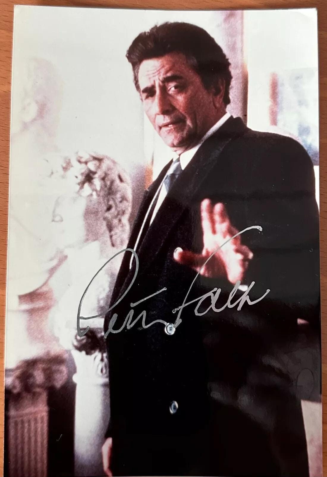Peter Falk 1927-2011, Columbo, Signed Autographed 6x4 Photo, Vintage ...