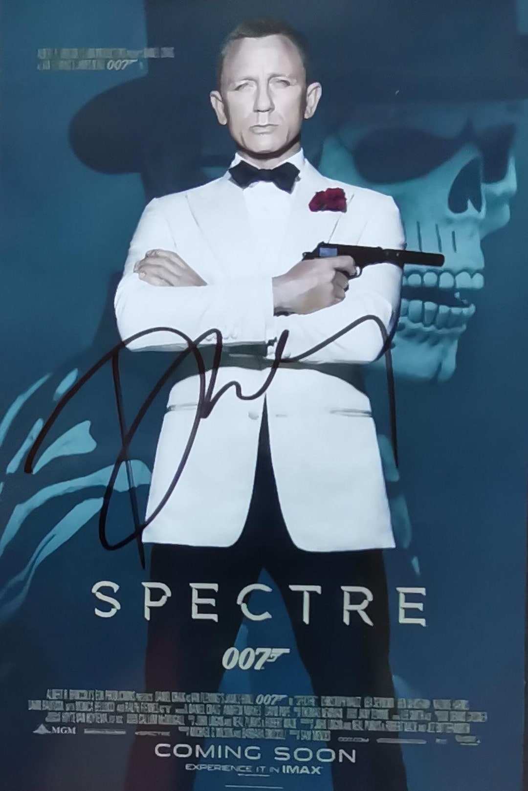 Daniel Craig, James Bond, Specter, Signed Autographed 6x4 Photo - Etsy