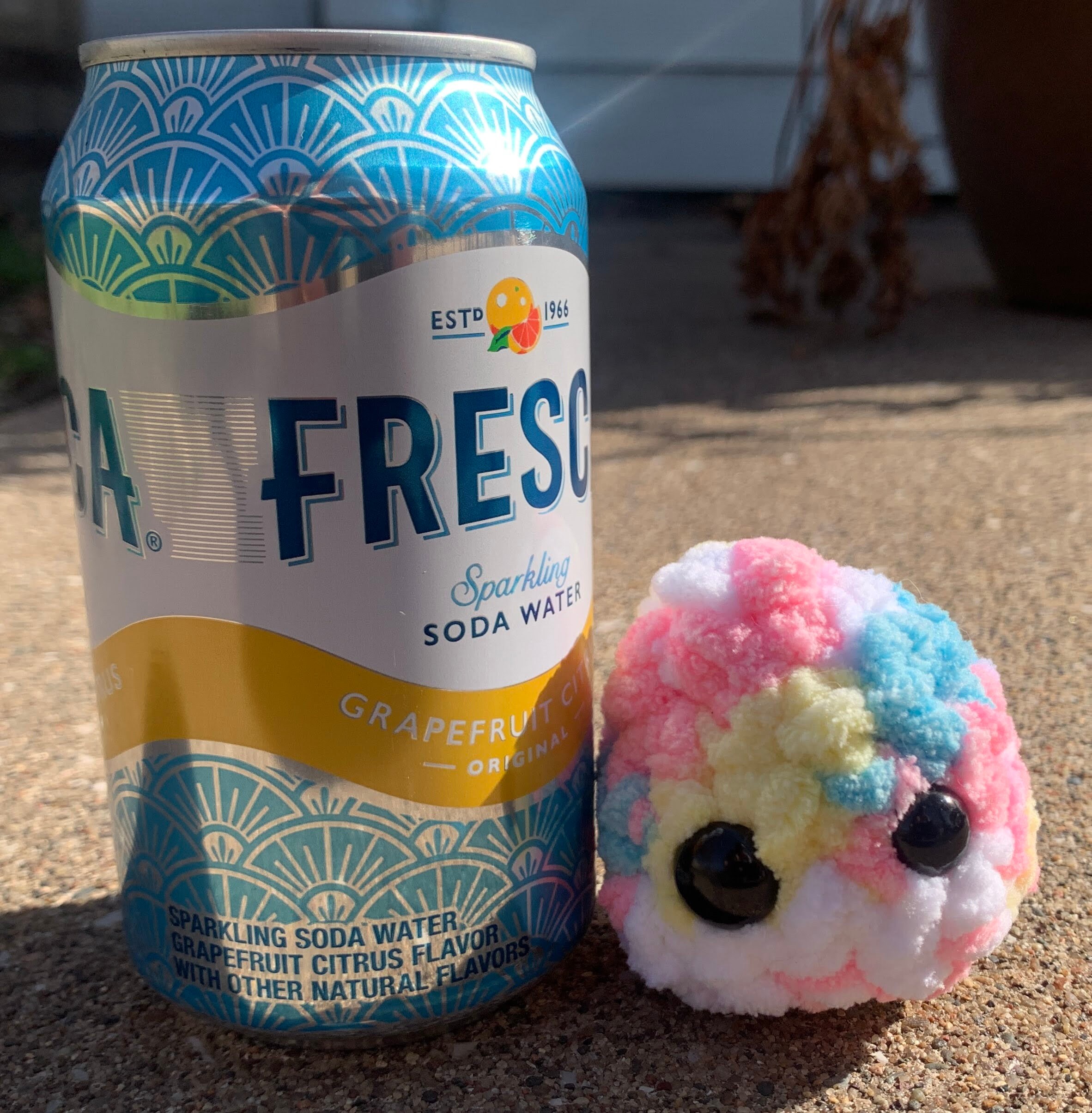 Squishy Stress Creature With Eyes Crochet Plush Comfort - Etsy