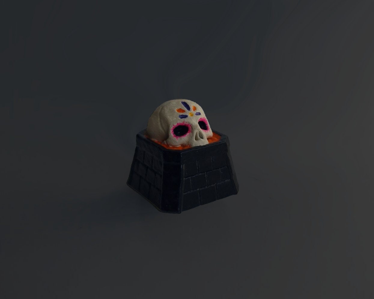 Calaverita Extras Custom Artisan Keycap Handmade for MX Cherry Mexican ...