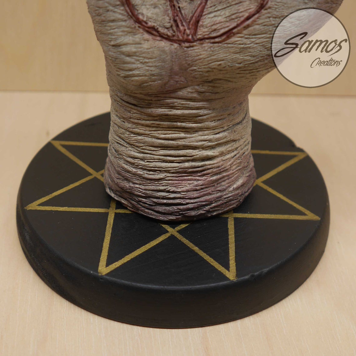 Satanic Hand. Satanic Hand. Staff. Devil. Evil. Baphomet. | Etsy