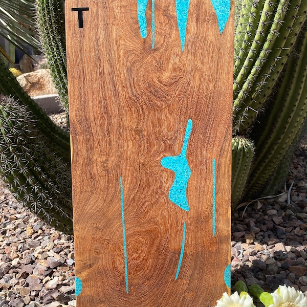 Turquoise Inlay Cutting Boards - Etsy