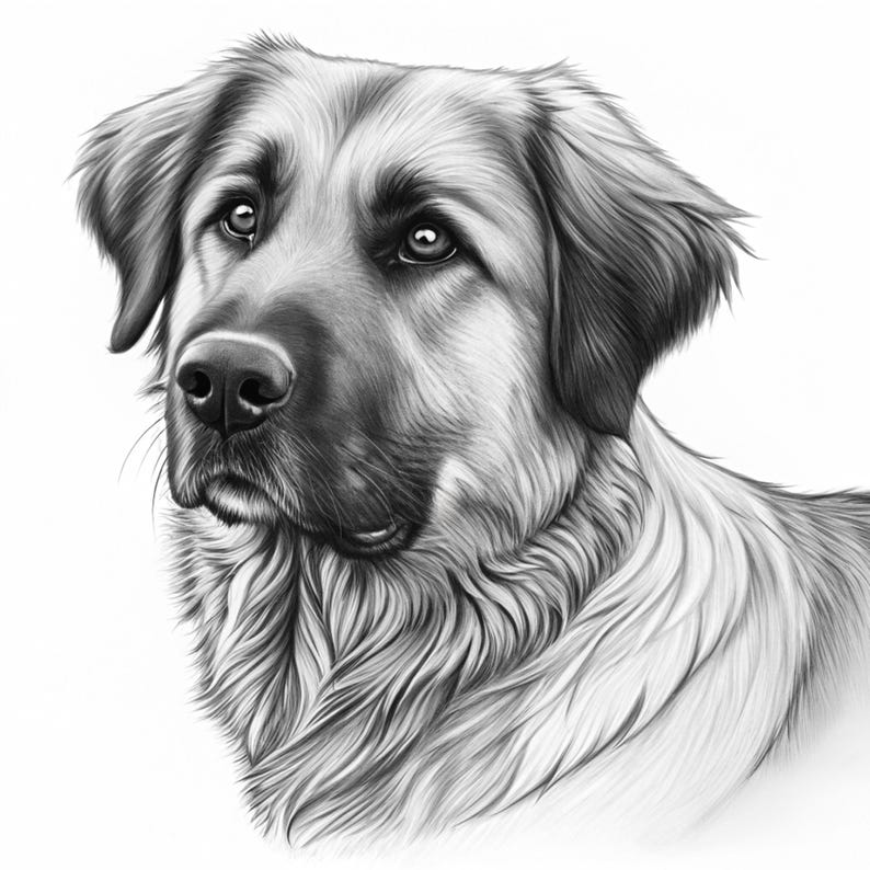 PRINTABLE Anatolian Shepherd X Mastiff, Pyr, Pyrenees,| No Physical ...