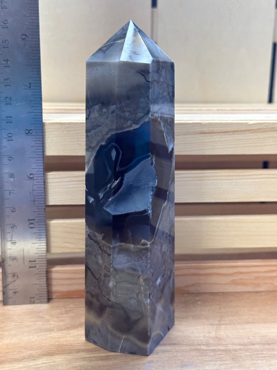 Volcano Agate Tower - Etsy