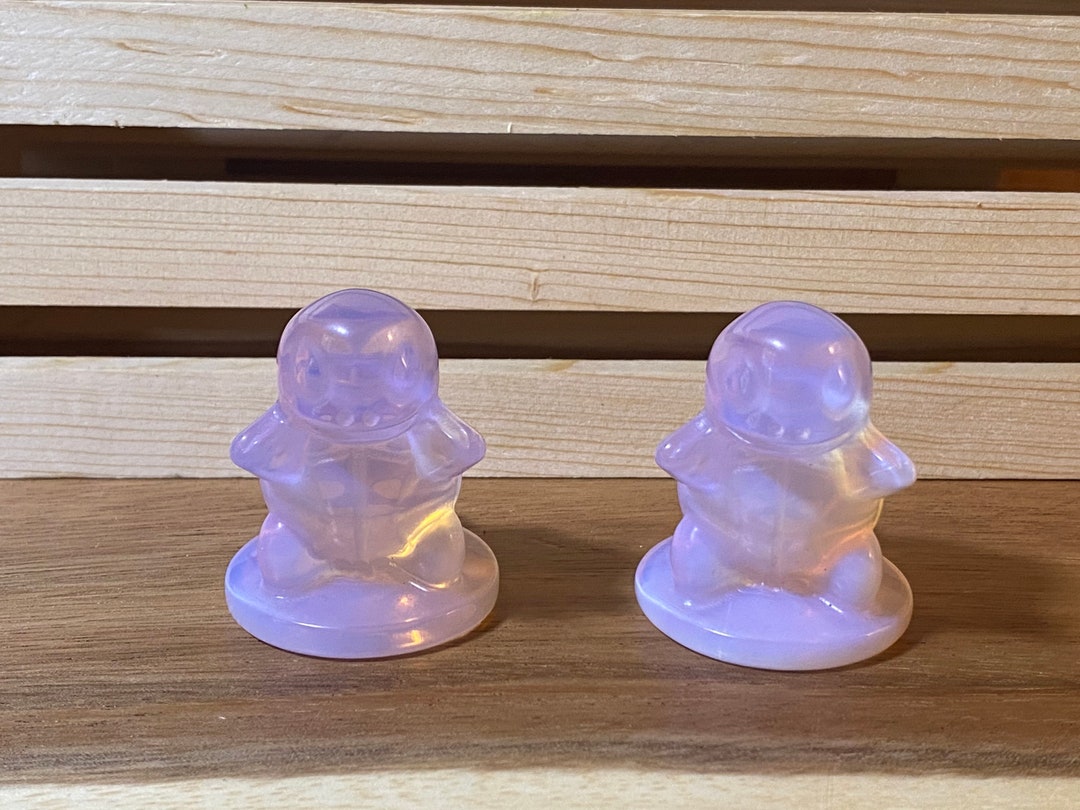 Pink Opalite Squirtle Carving - Etsy
