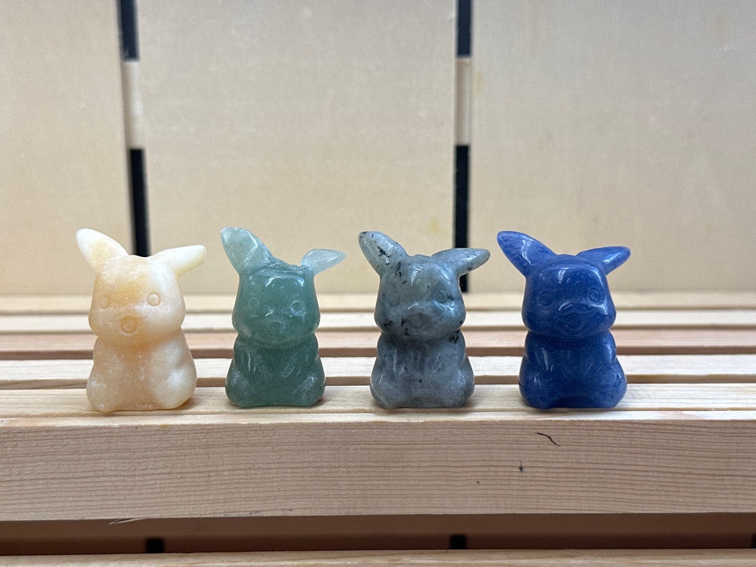Crystal Pikachu Carving - Etsy
