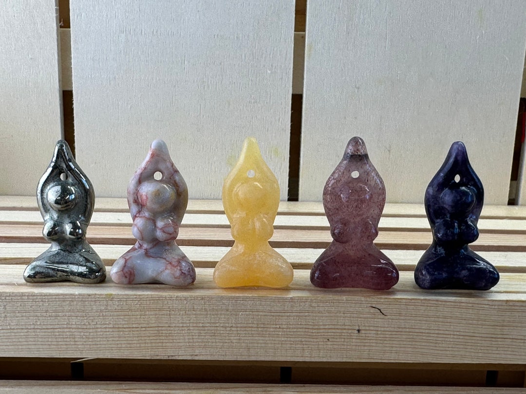 Mini Yoga Goddess Carving - Etsy