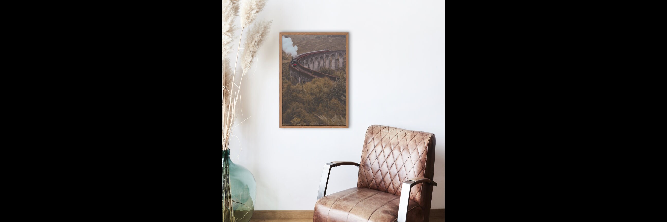 Hogwarts Express Digital Print - Jacobite Train Art, Scottish Railway ...