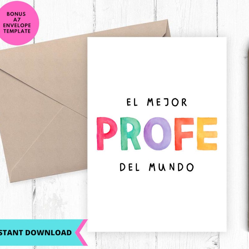 Teacher Thank You Printable - Etsy